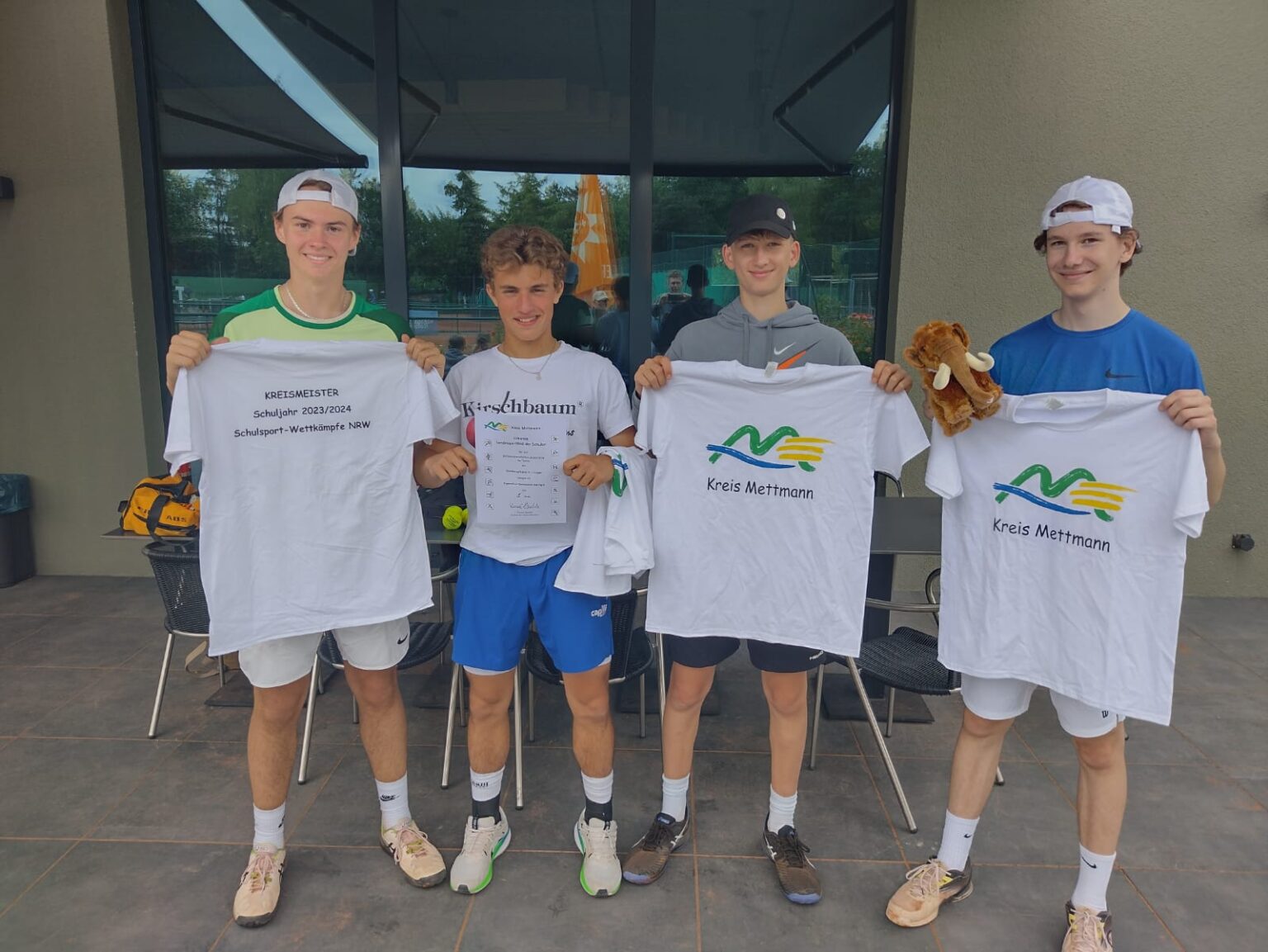 Tennis Kreismeister 2024 - Kopernikus Gymnasium Ratingen Lintorf